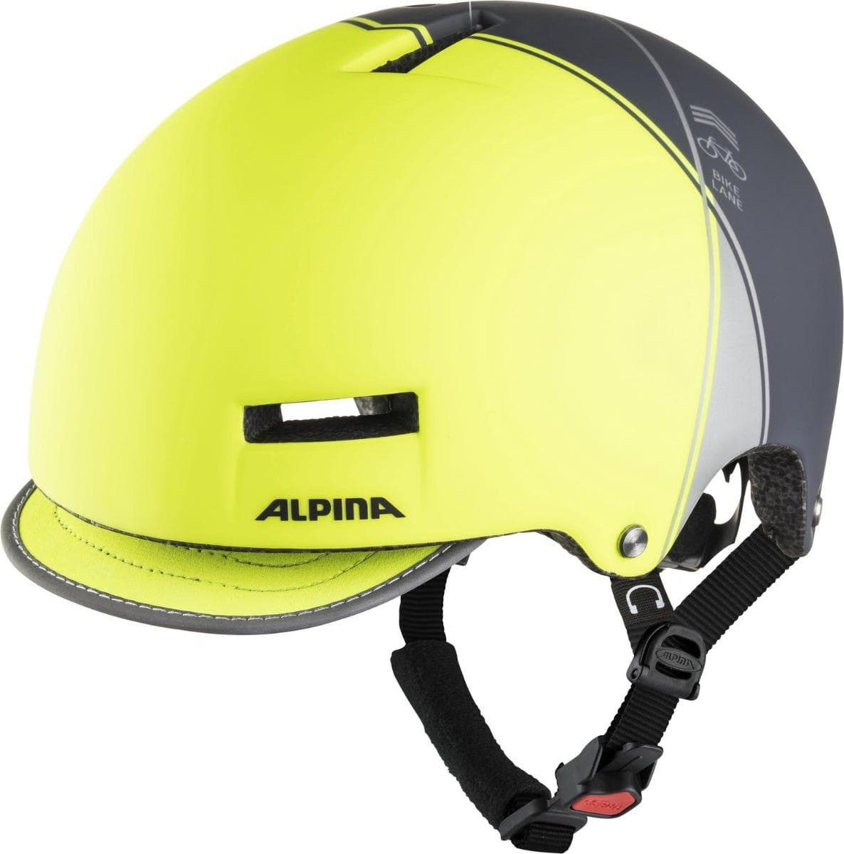 Alpina Grunerlokka Urban Helmet Be Visible Grey – BikeParts.co.uk
