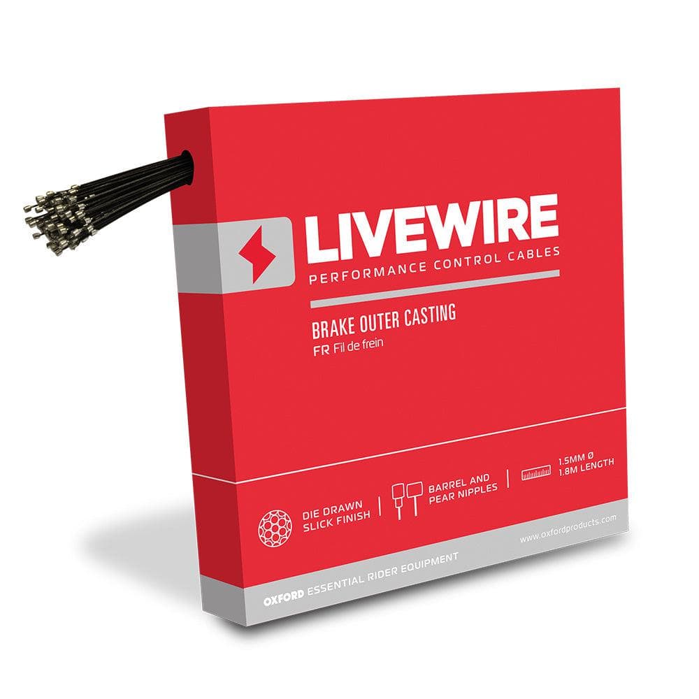 Livewire 5mm x 30m 2P Brake Outer Cable in File Box – BikeParts.co.uk