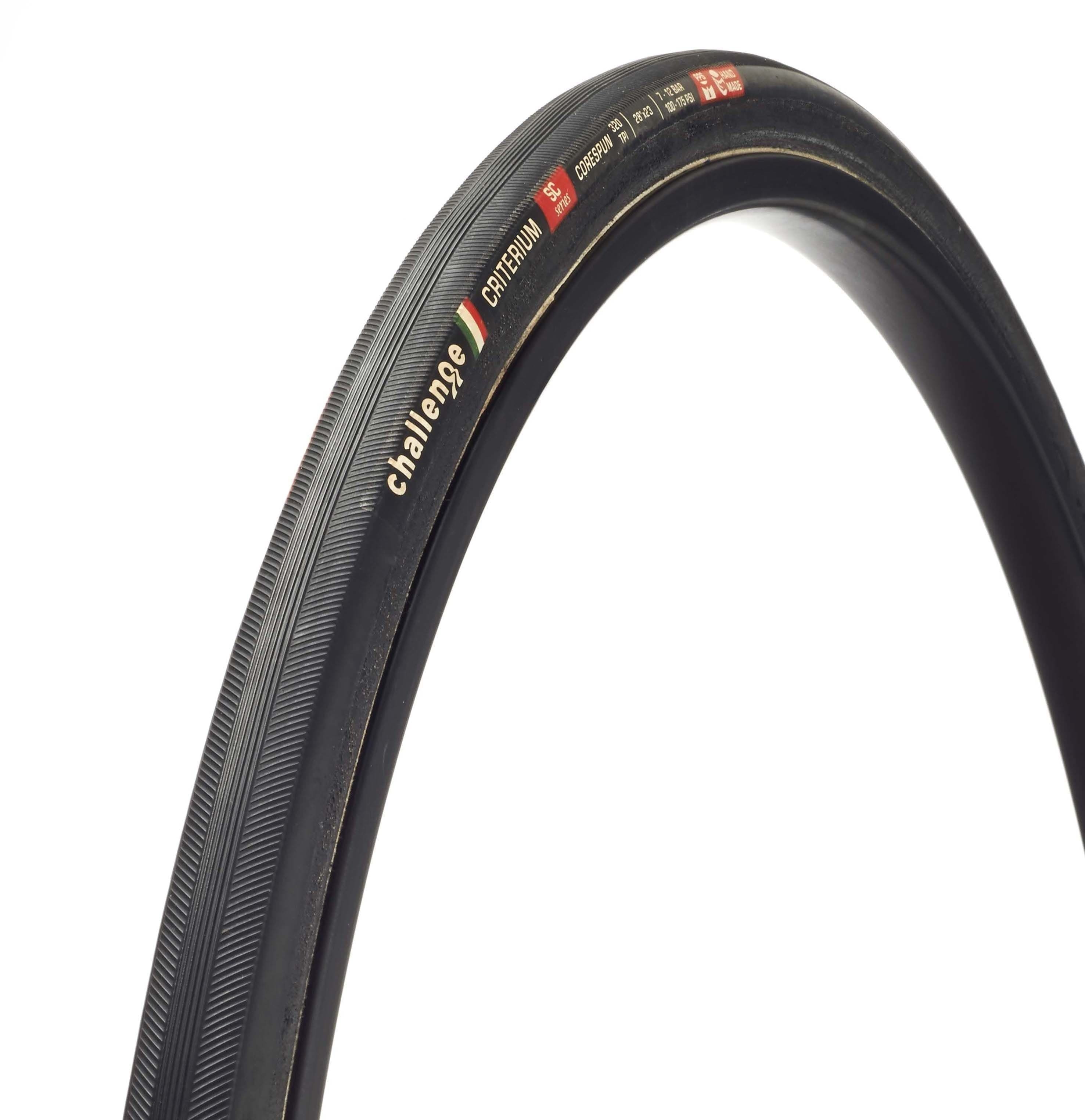 Challenge CRITERIUM SC S H CL Black 320tpi 700x25 – BikeParts.co.uk
