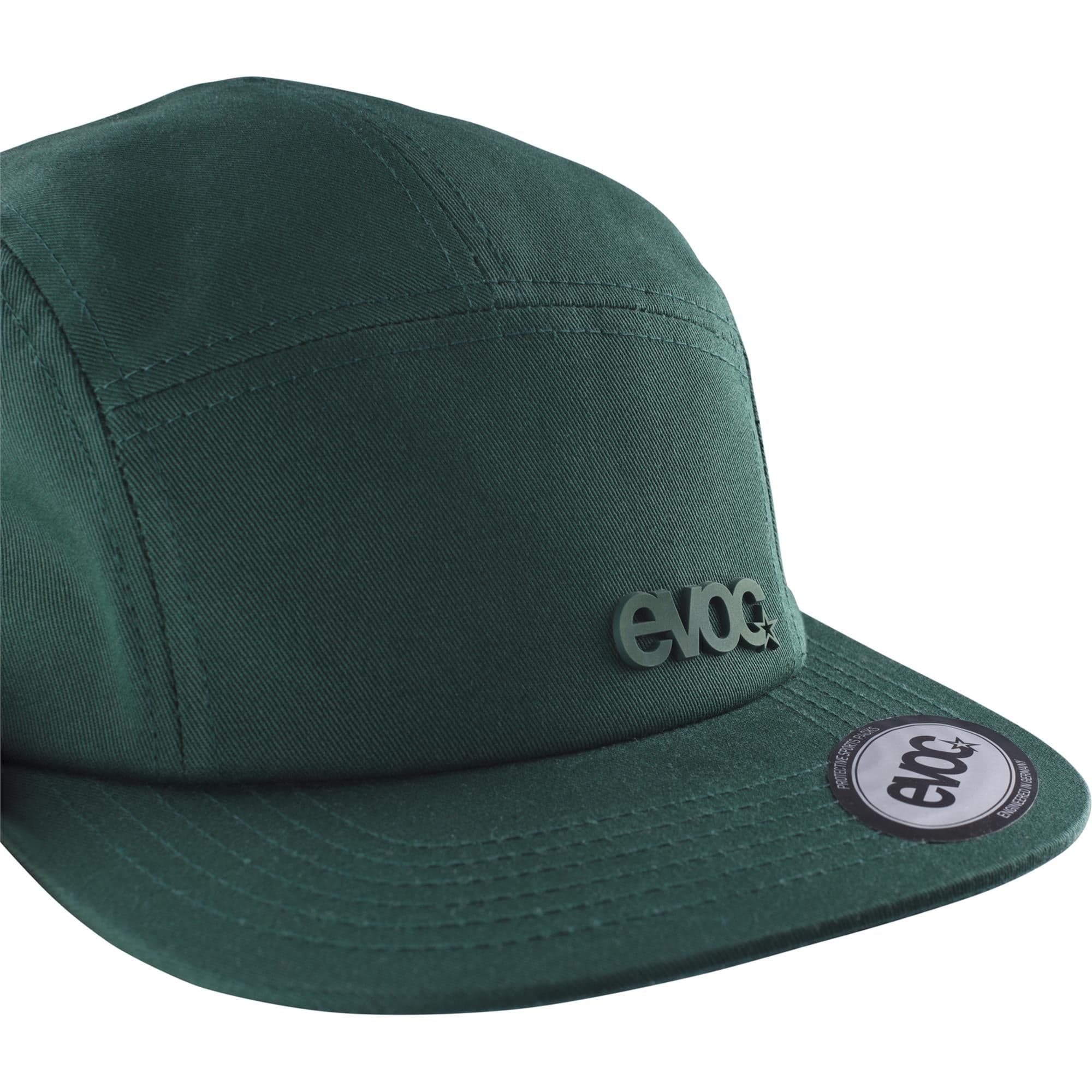 EVOC Five Panel Cap 2026: BOTTLE GREEN ONE SIZE – BikeParts.co.uk