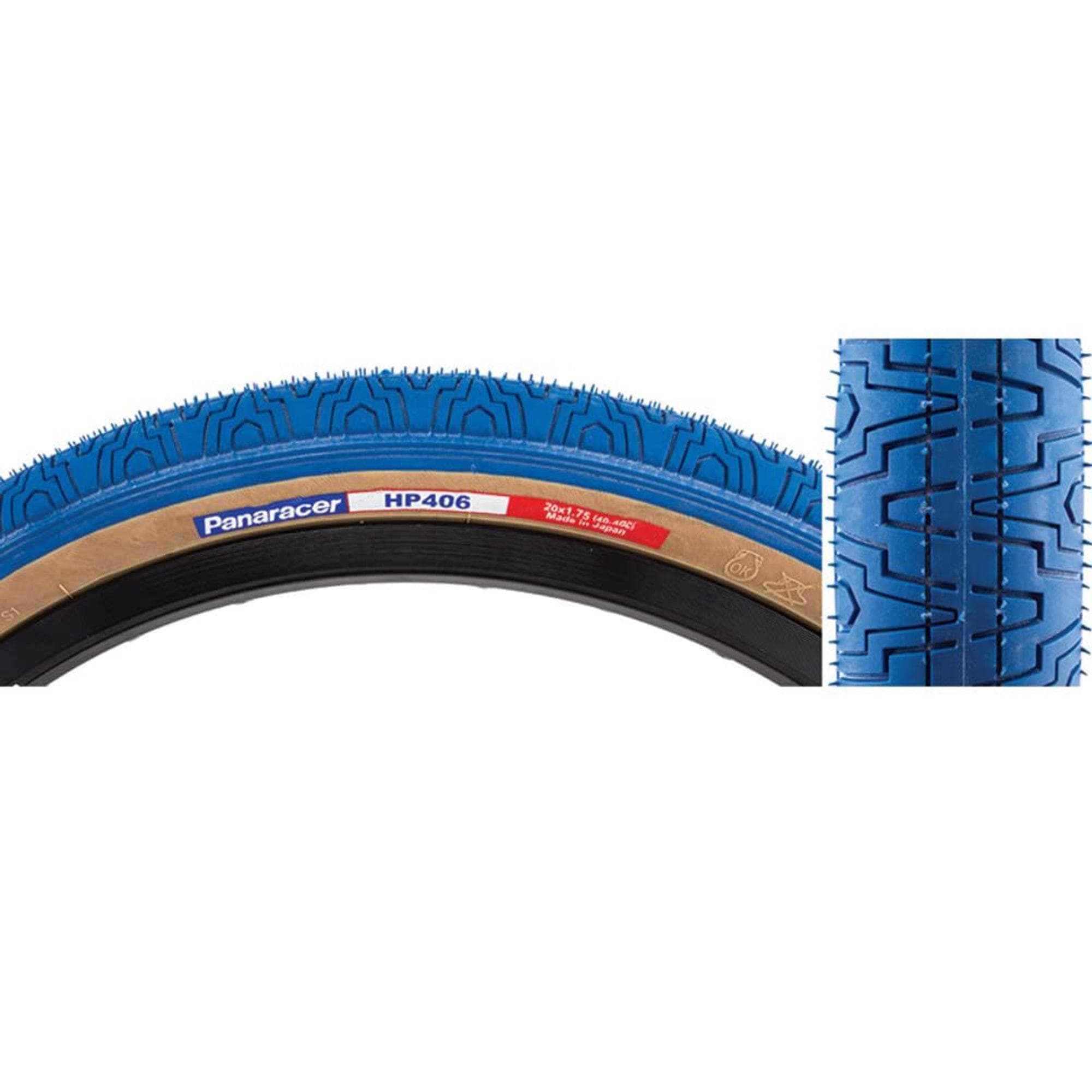 Panaracer Hp406 Bmx Tyre: Blue/Amber 20X1.75" – BikeParts.co.uk