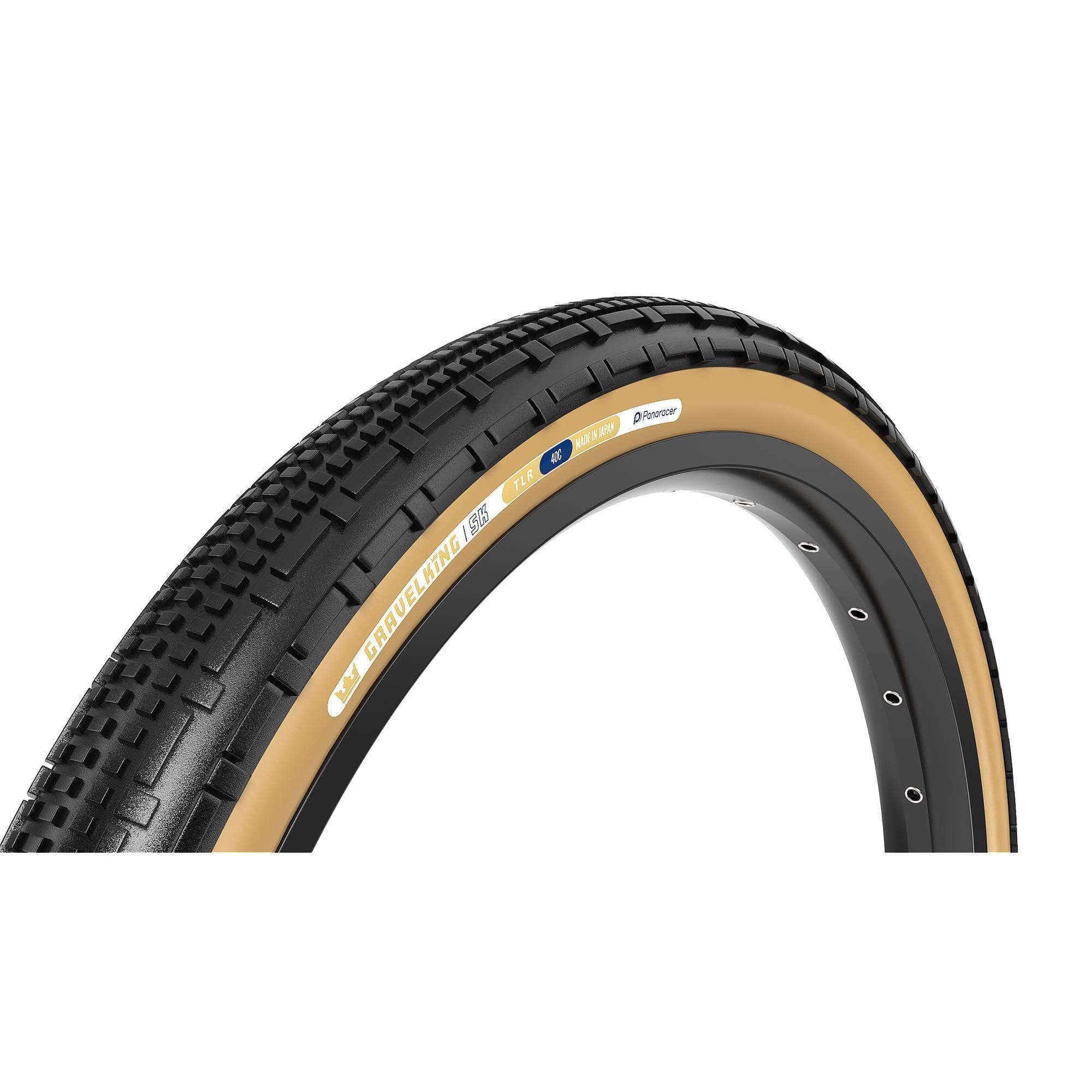 Panaracer Tlr Gravelking Sk Tlr Gravel Tyre Black Brown 700X30C BikeParts