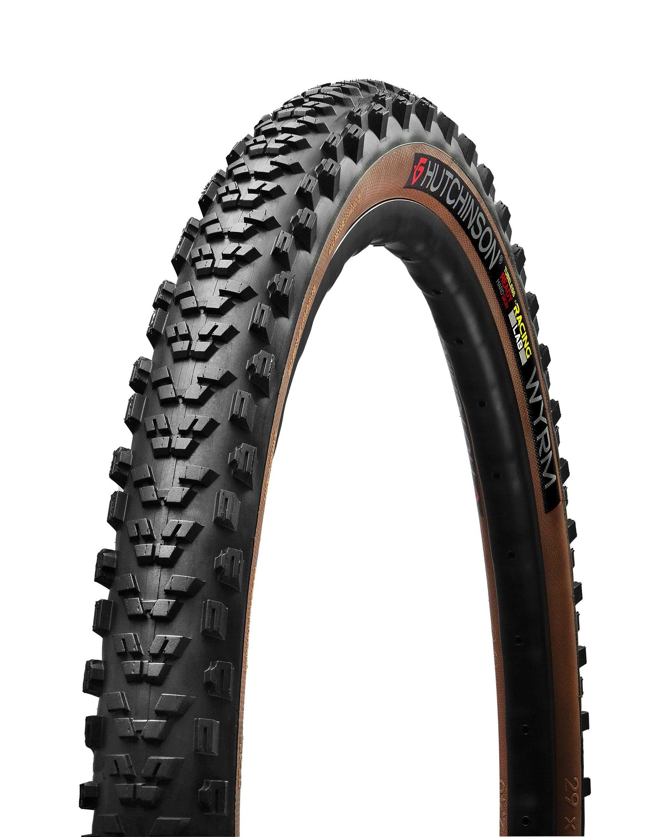 Hutchinson Wyrm MTB Tyre (Tan Wall, 29 x 2.40, TR, FB, HS, RR xc ...