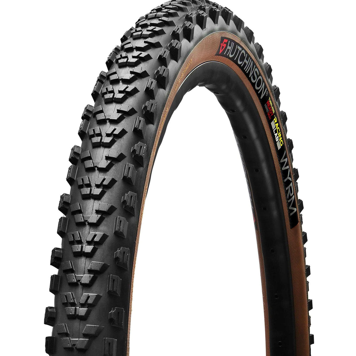 Hutchinson Wyrm MTB Tyre (Tan Wall, 29 x 2.40, TR, FB, HS, RR xc ...