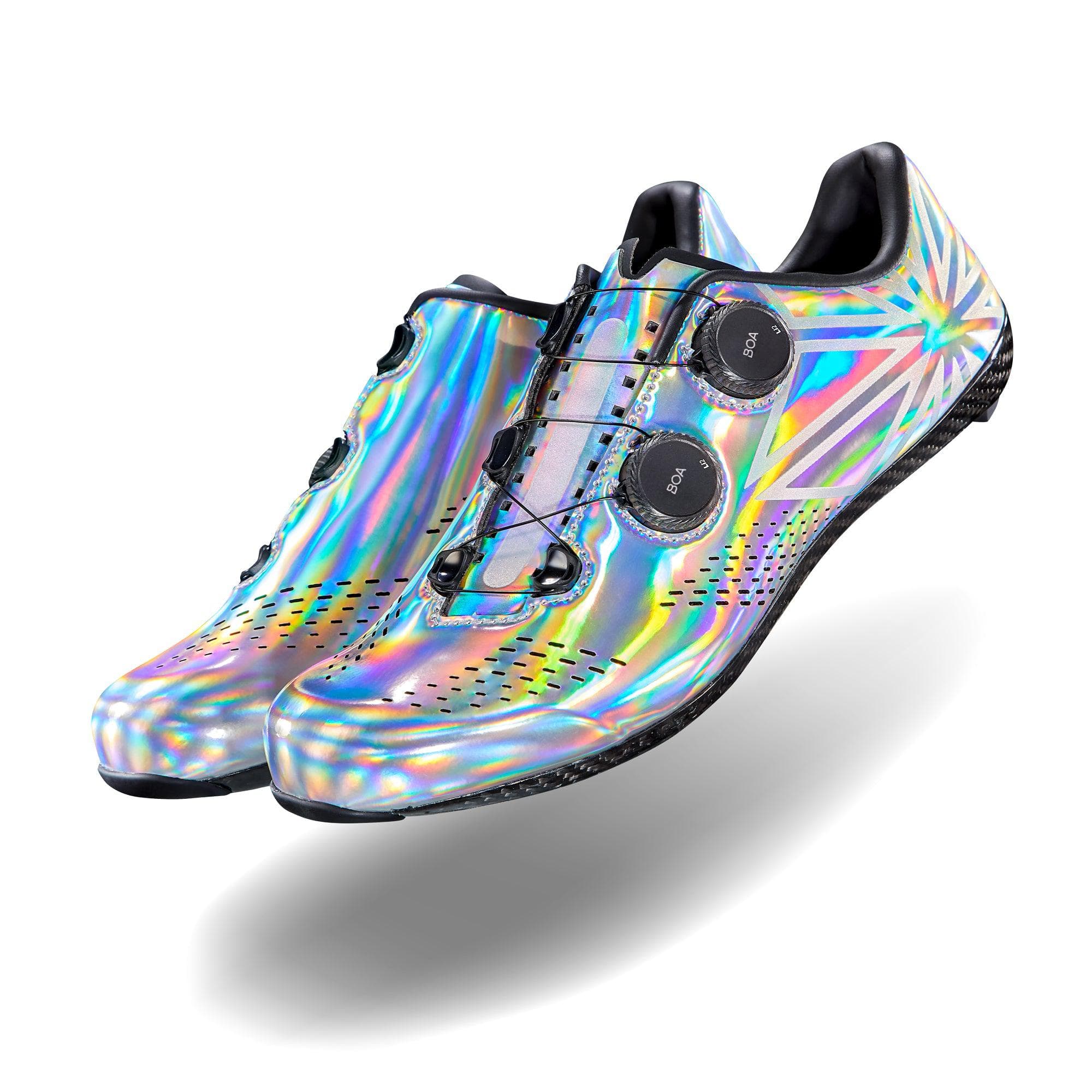 Supacaz Kazze Road Cycling Shoes - Hologram: Hologram 42.5 – BikeParts ...