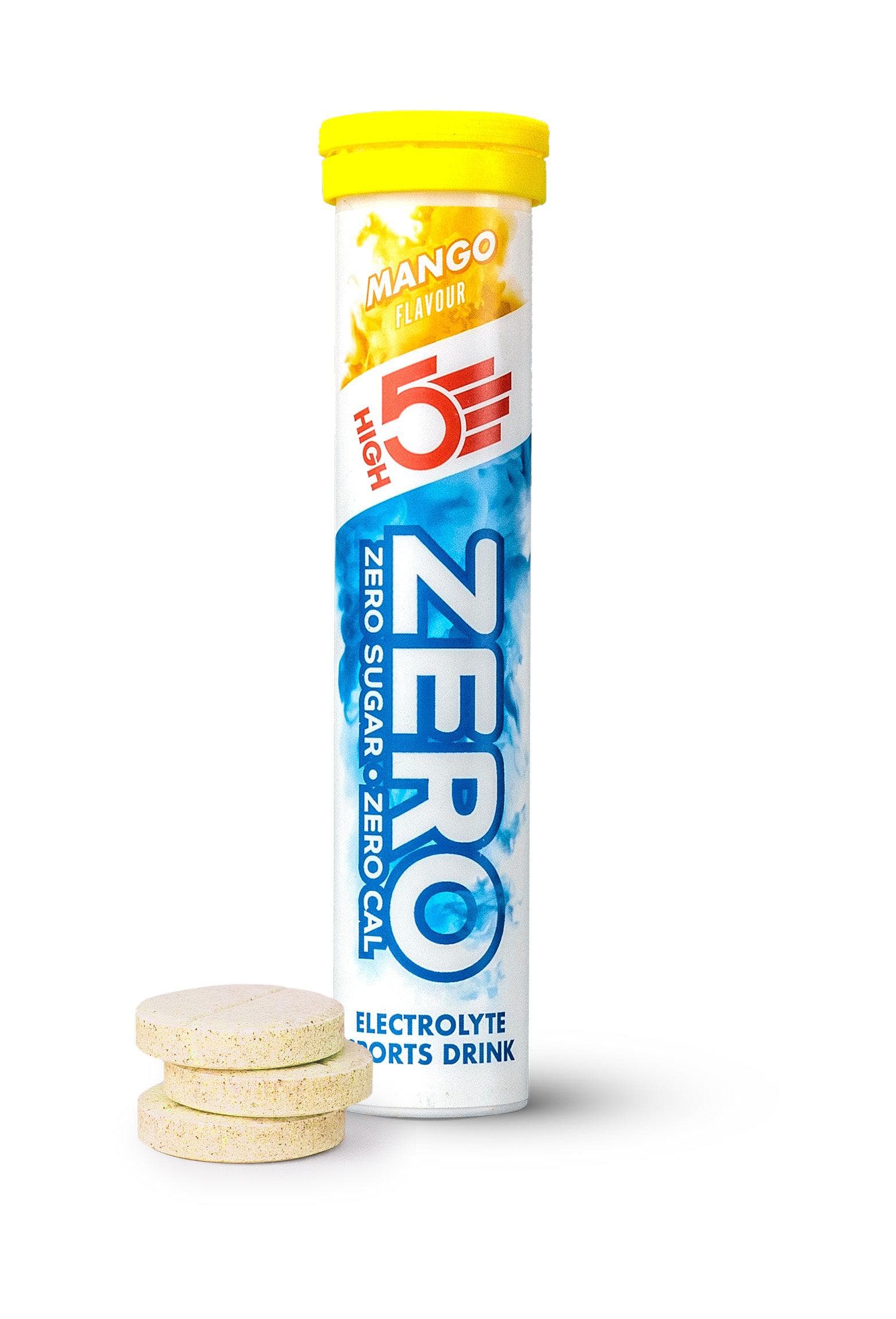 High5 High5 ZERO Hydration Tabs (20 x 8, Mango) – BikeParts.co.uk