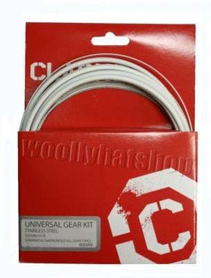 Clarks Universal Gear Kit - Stainless Steel, Shimano and Campag "WHITE ...