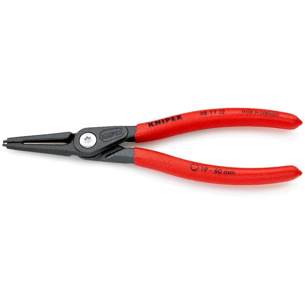 KNIPEX Precision Circlip Pliers Straight Tip for Internal Circlips 180 ...