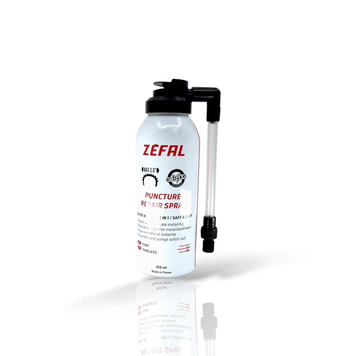 Zefal Puncture Repair Spray 150ml – BikeParts.co.uk