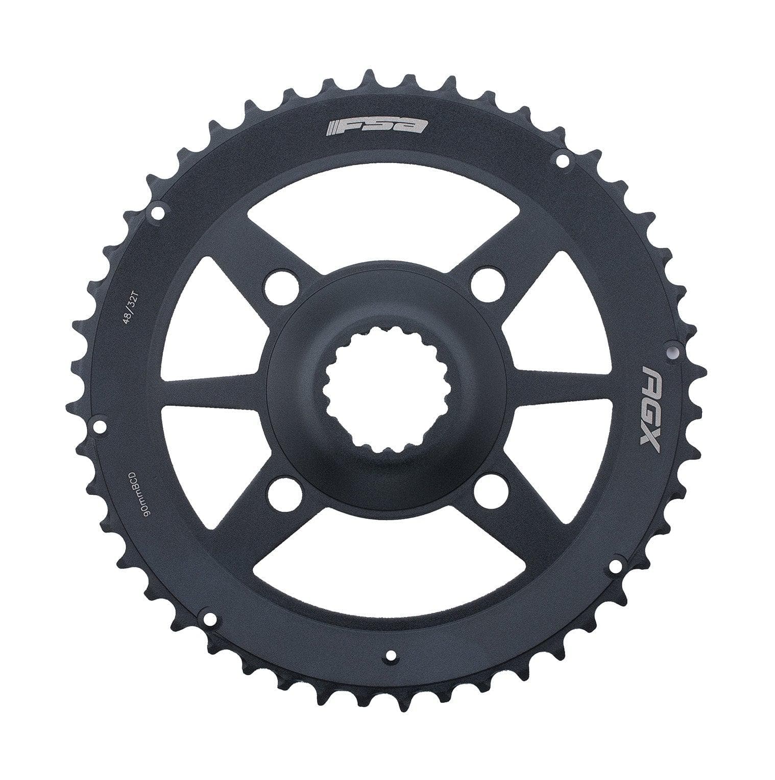 FSA Gossamer Pro AGX+ Direct Mount Chainring (2x11, 48T, WA741 ...