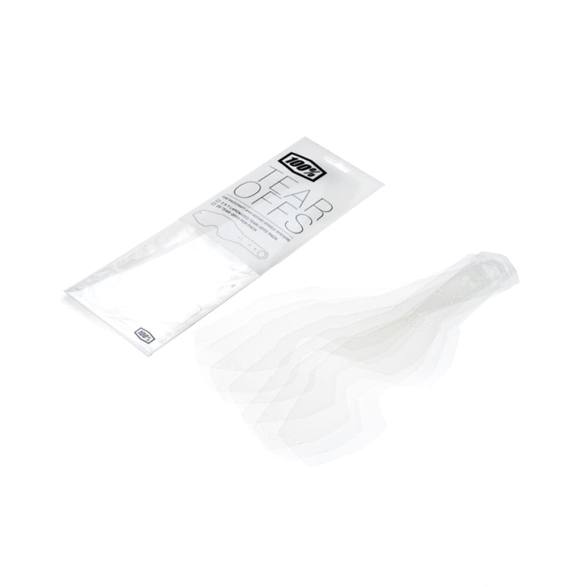 100% Racecraft / Accuri / Strata Standard Tear-Offs - 20 Pack ...
