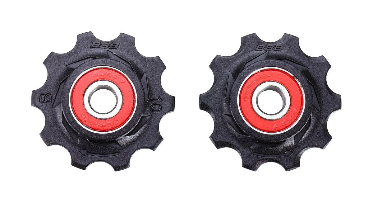 BBB BDP-11 - RollerBoys Ceramic Jockey Wheels 10T Black – BikeParts.co.uk