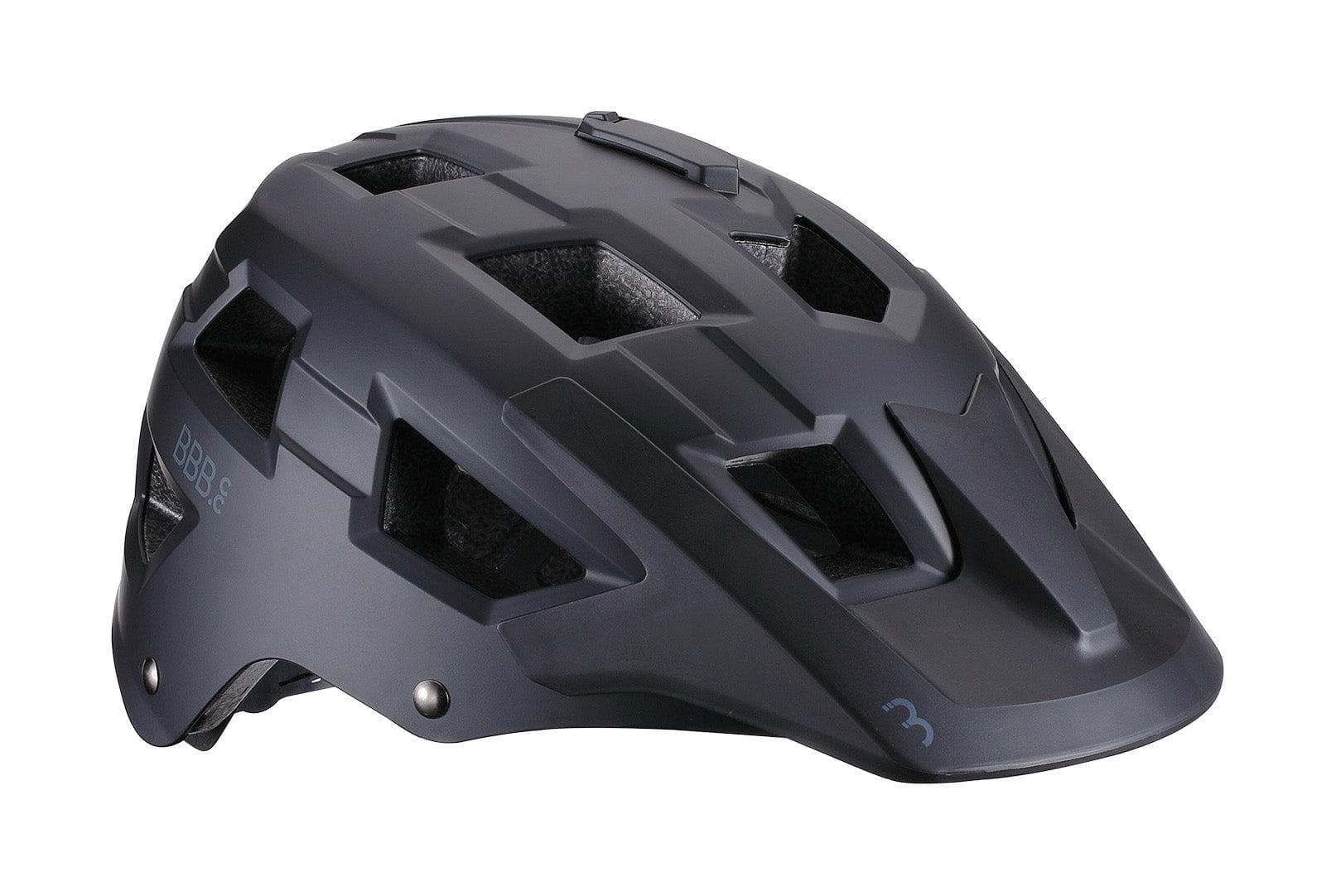 BBB BHE-54 - Nanga 21 MTB Helmet (Matte Black, 54-58cm) – BikeParts.co.uk