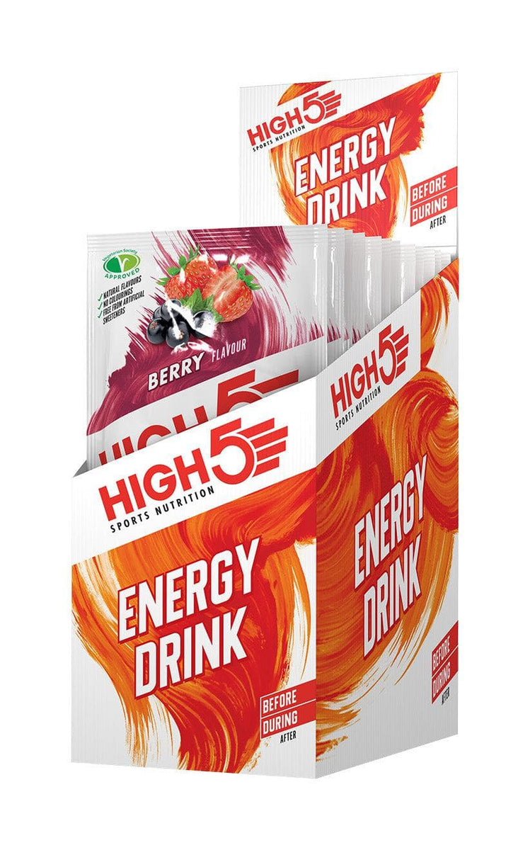 High5 High5 Energy Drink Sachet (47g, x12, Berry) – BikeParts.co.uk