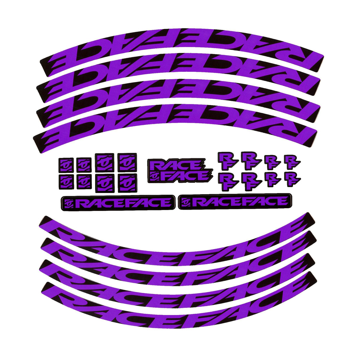 Race Face Decal Kit Purple L – BikeParts.co.uk