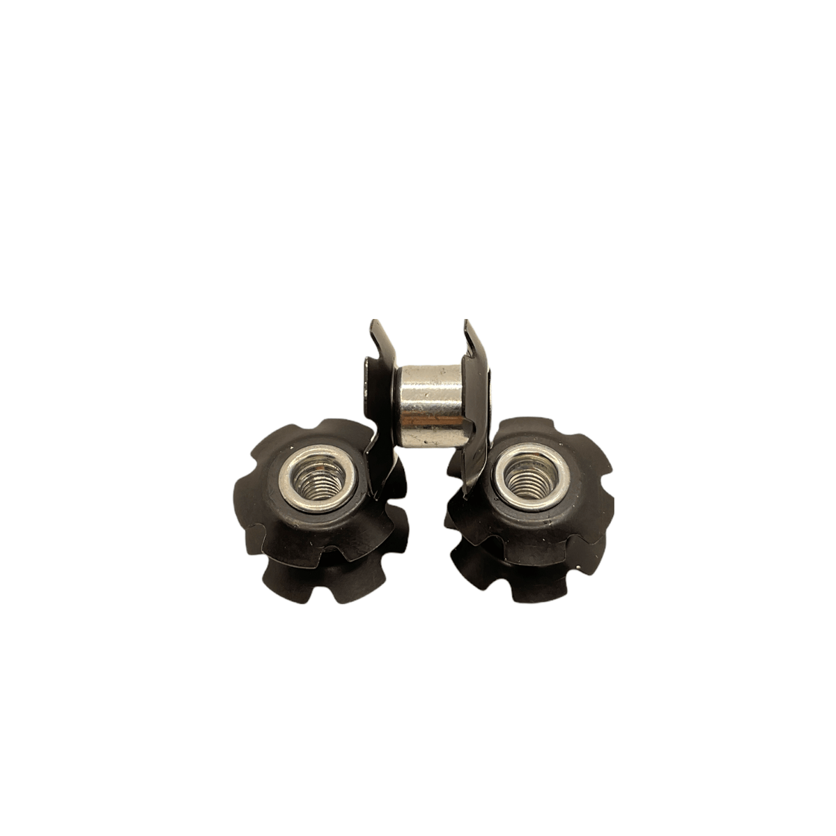 M Part 1 inch star nuts 22.2 mm - 10 pack refill – BikeParts.co.uk