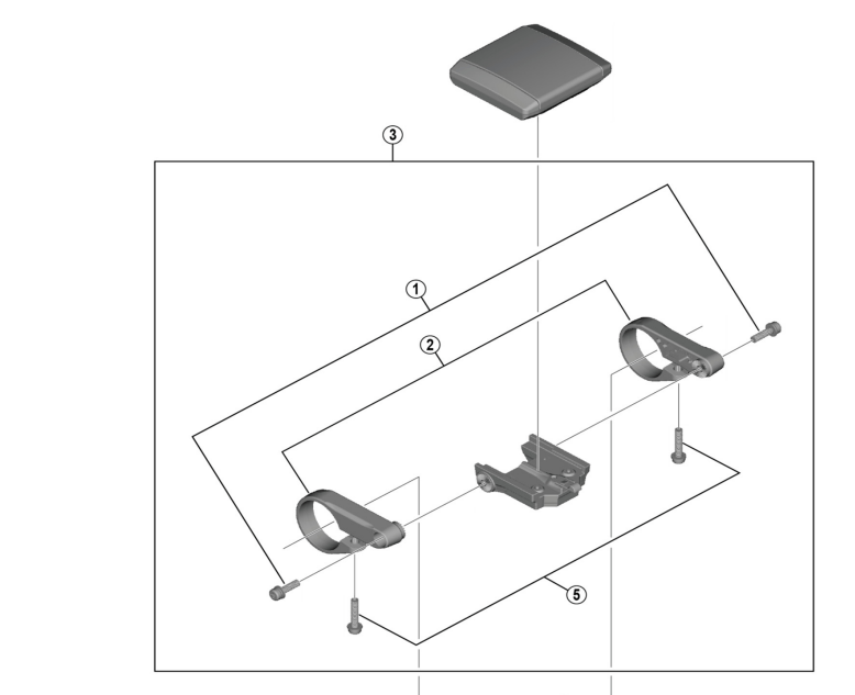 Shimano Spares SC-E6000 bracket unit – BikeParts.co.uk