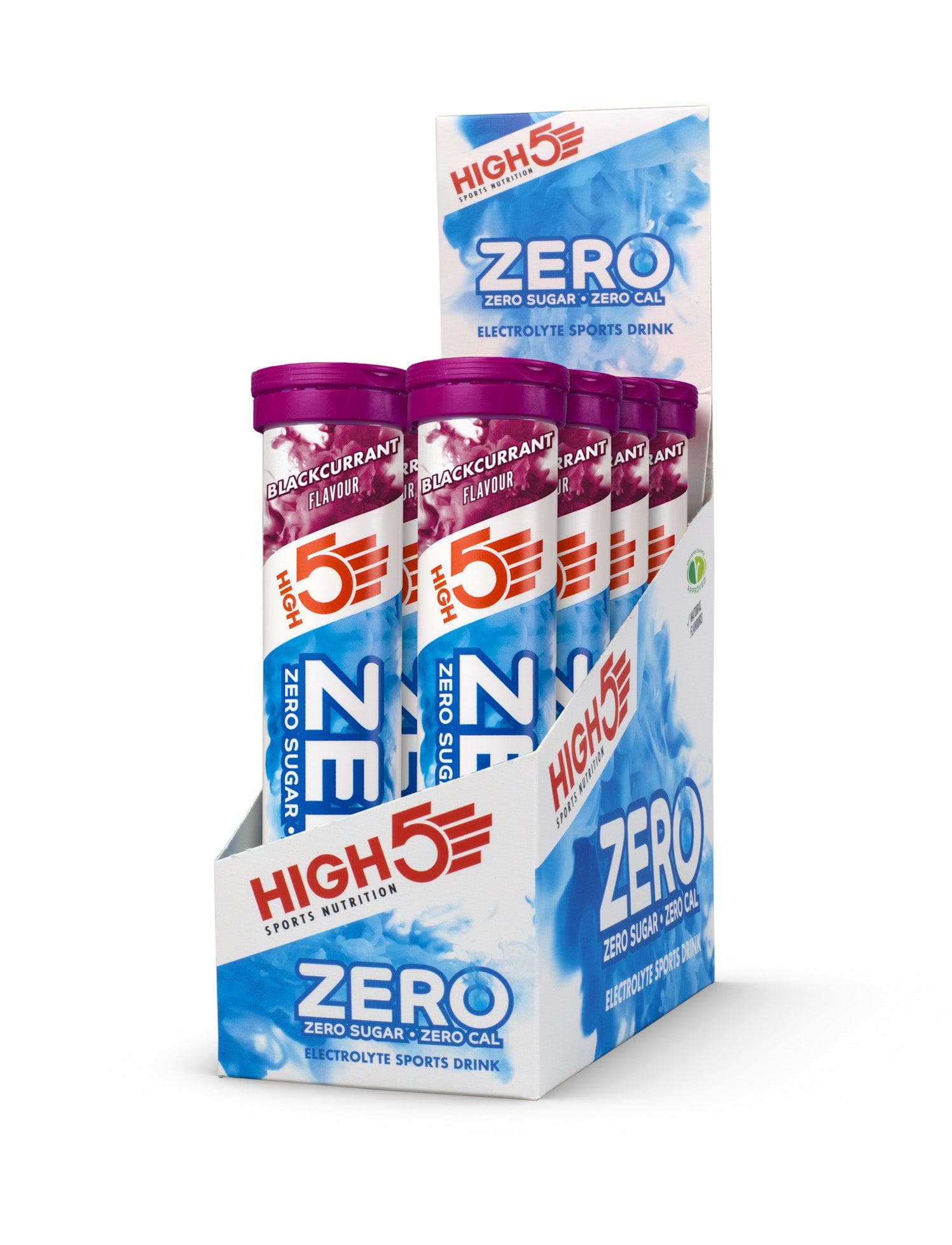 High5 High5 ZERO Hydration Tabs (20 x 8, Blackcurrant) – BikeParts.co.uk