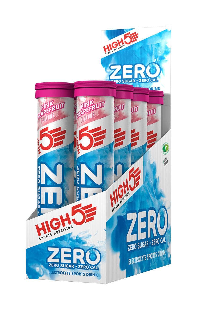 High5 High5 ZERO Hydration Tabs (20 x 8, Pink Grapefruit) – BikeParts.co.uk