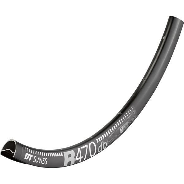DT Swiss R 470 DB 24 hole Presta-drilled disc brake black – BikeParts.co.uk