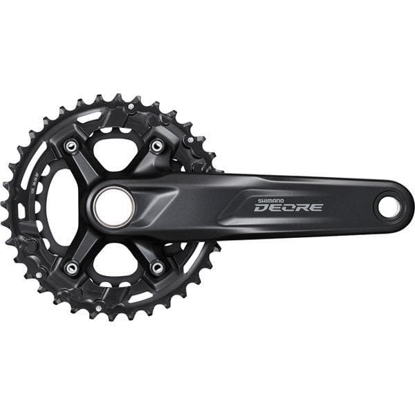 Shimano Deore FC-M4100 Deore chainset; 10-speed; 48.8 mm chainline; 36 ...