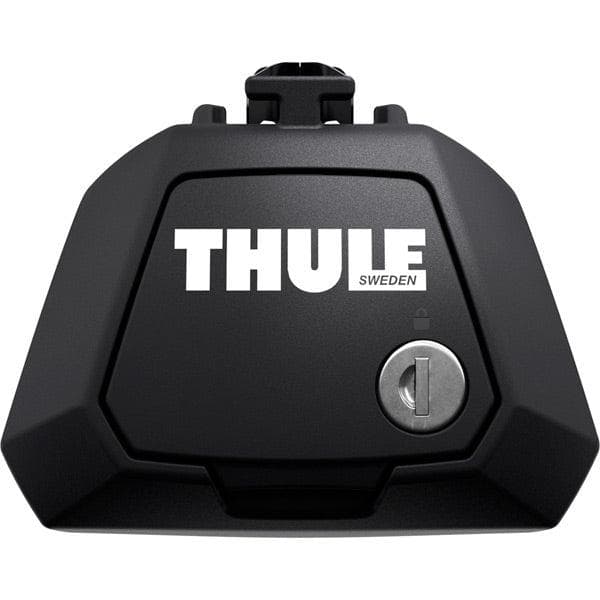 Thule 7104 Evo Raised Rail foot pack for cars with roof rails ack of 4 ...