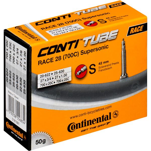 Continental R28 Supersonic 700 x 20 25C Presta inner tube BikeParts